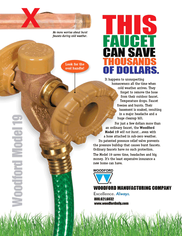 Woodford Model 19 Freezeless Faucet